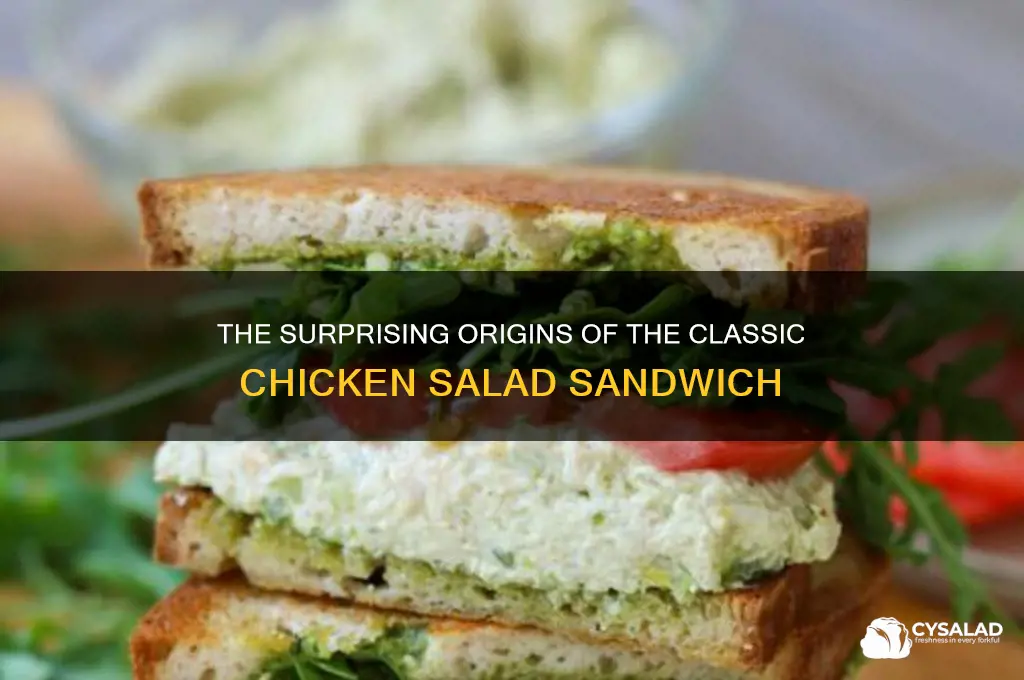 The Surprising Origins Of The Classic Chicken Salad Sandwich | CySalad