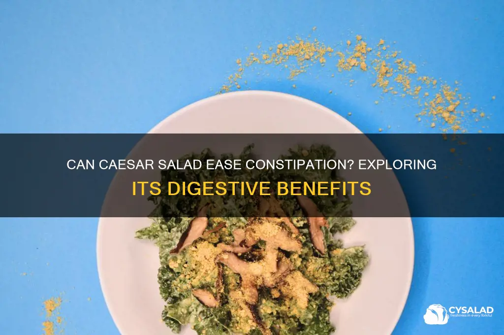 Can Caesar Salad Ease Constipation? Exploring Its Digestive Benefits ...